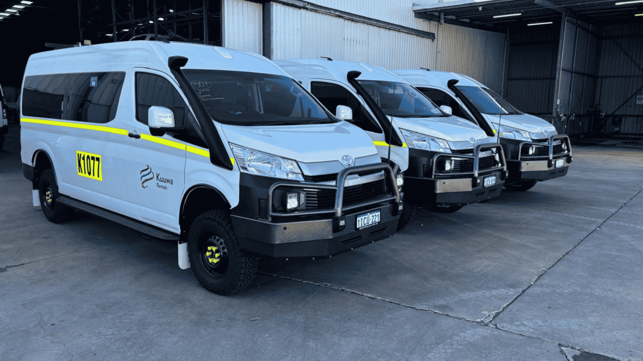 Mine Spec Toyota Commuter Bus Hire